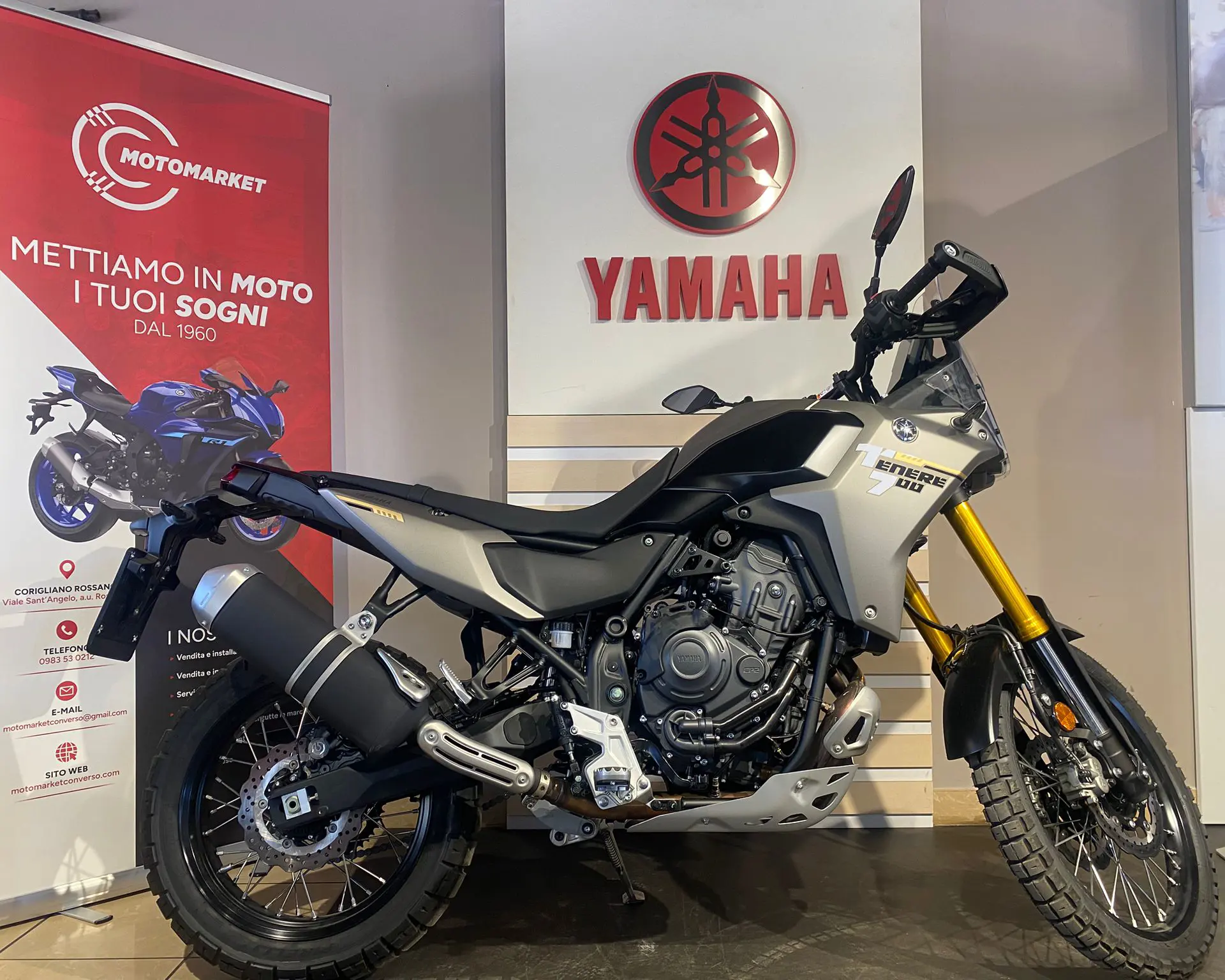 Yamaha T n r 700 FROZEN TITANIUM usata disponibile a CS