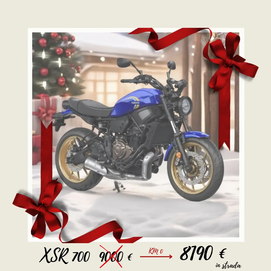 Yamaha XSR 700 Historic Blue ABS usata disponibile a RA