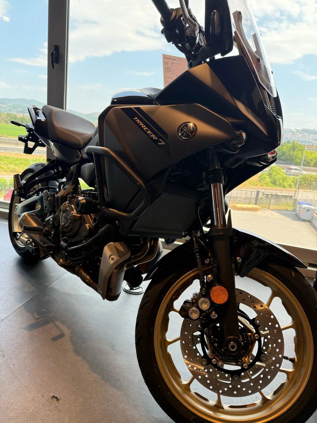 Yamaha Tracer 7 black usata disponibile a PG